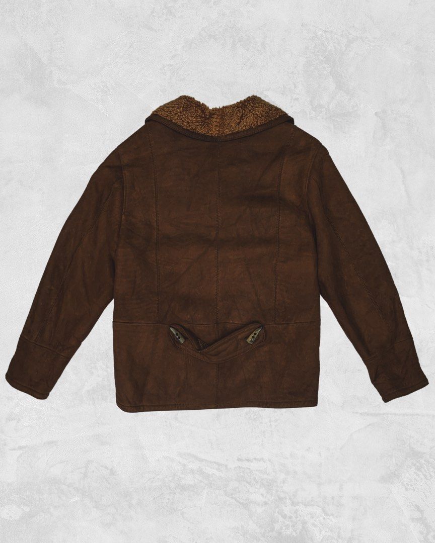 Olivieri Italy Shearling Sheepskin Rider Jacket, Women's Fashion, Coats ...