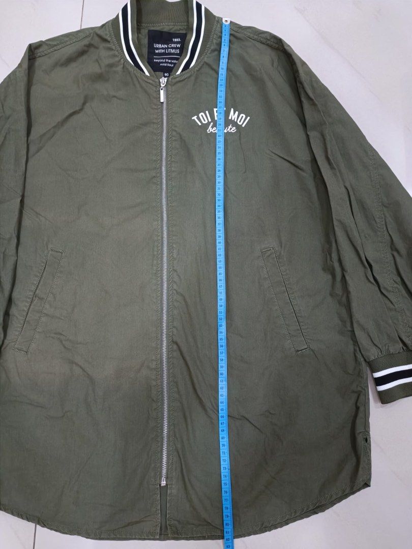 Jaket Panjang / Long Coat URBAN CREW WITH LITMUS (Brand Jepang ...