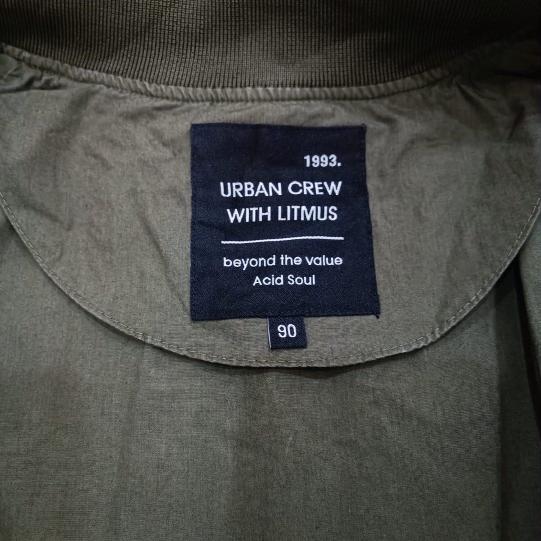 Jaket Panjang / Long Coat URBAN CREW WITH LITMUS (Brand Jepang)., Fesyen Wanita, Pakaian Wanita ...