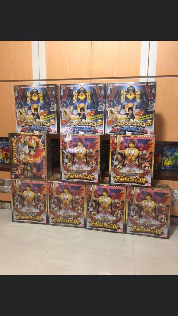 Japanese DX Mystic Force MagiLegend Manticore & TRU Exclusive Solar ...