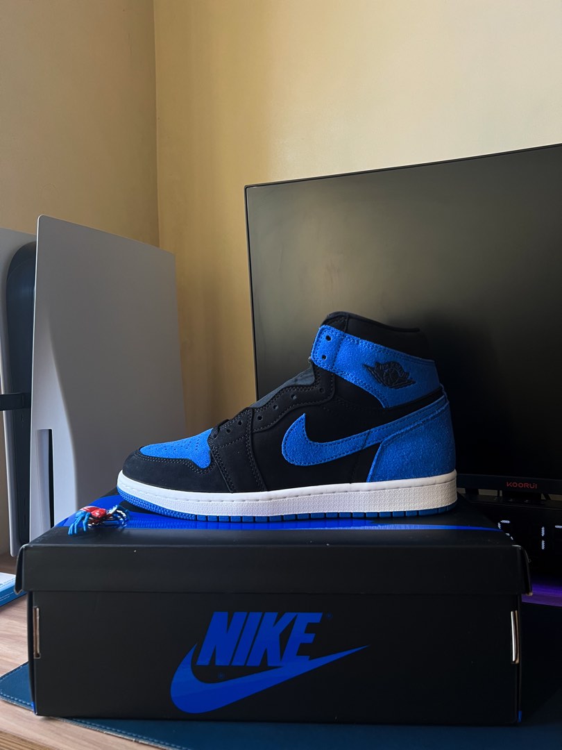 Jordan 1 Royal Reimagined, Men's Fashion, Footwear, Sneakers on Carousell