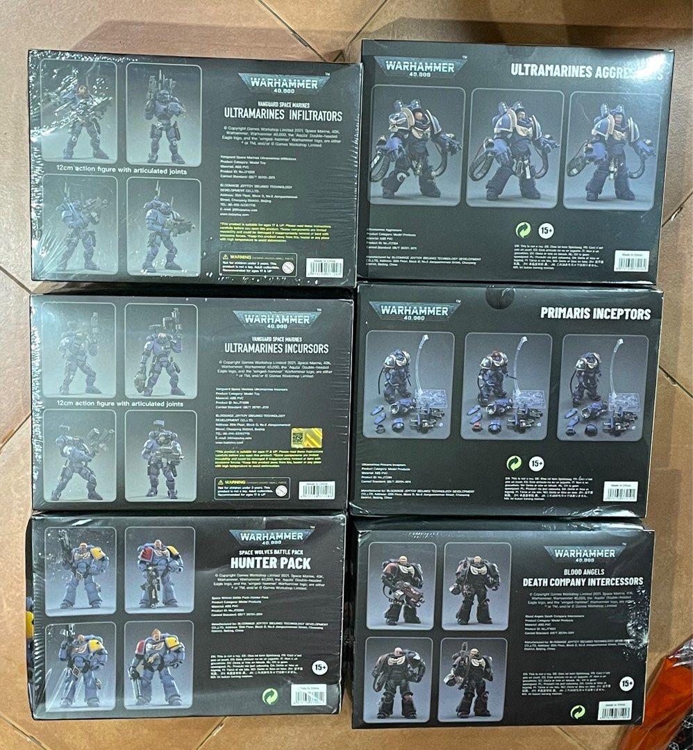 JoyToy Warhammer 40K Ultramarines Incursors ($99)/ Ultramarines ...