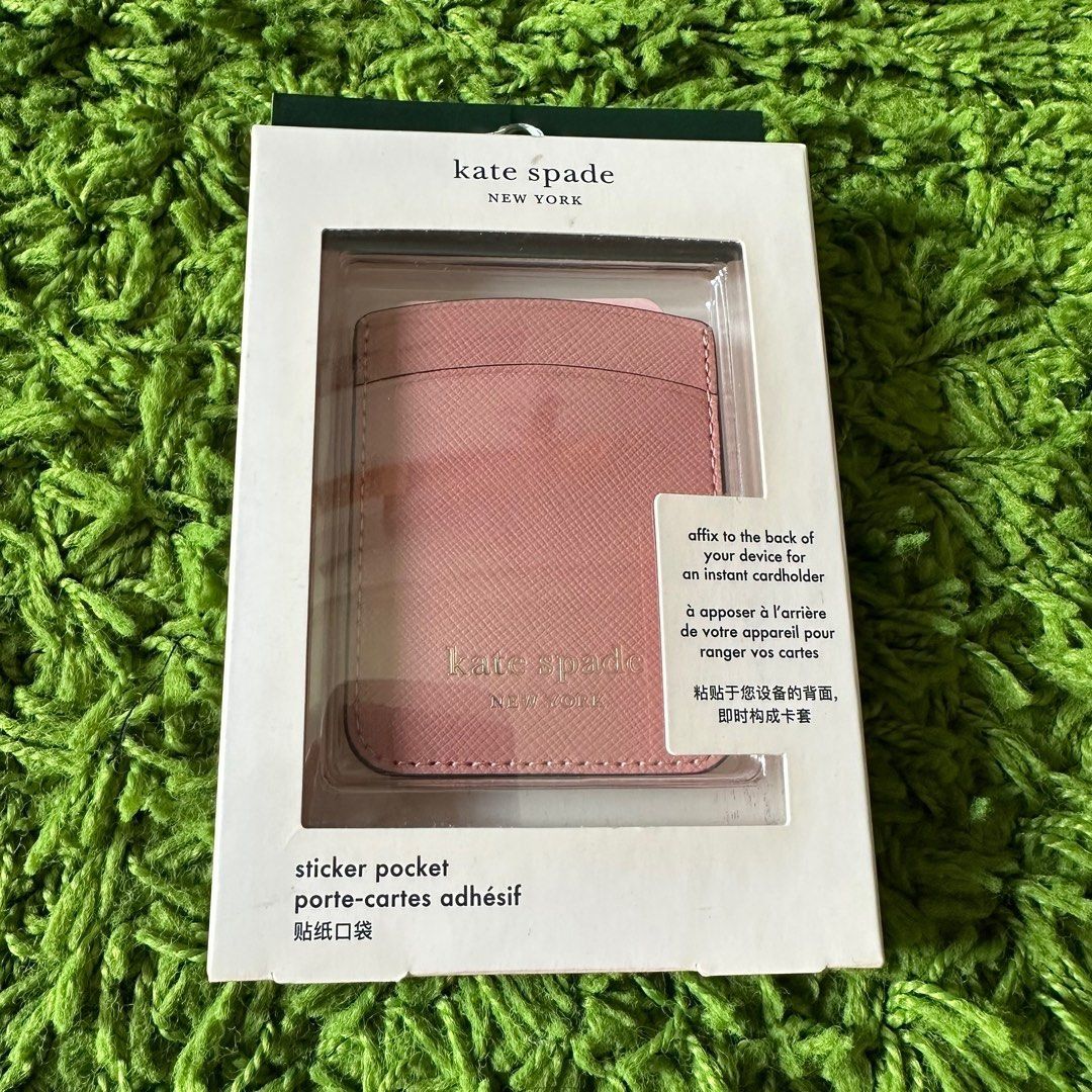 KATE SPADE Spencer Double Sticker Pocket (Pink), Mobile Phones ...