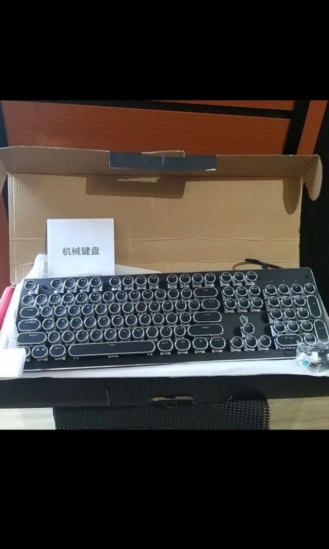 Keyboard HJK920.mekanikal kabel axis hijau utk gamer.k1, Barang Yang ...
