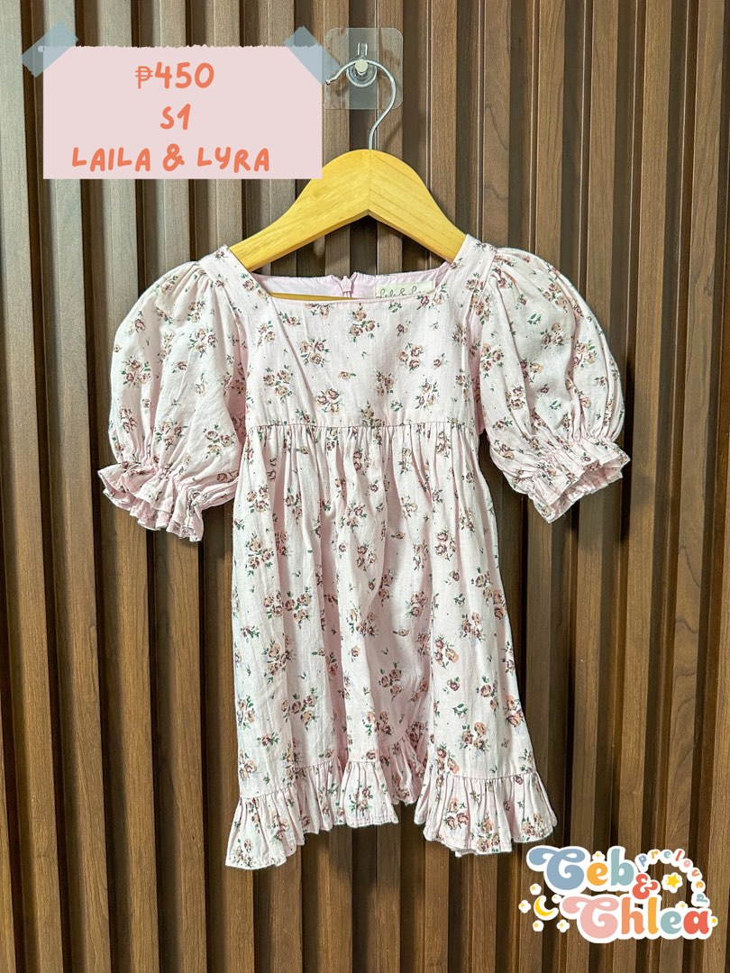 Laila and Lyra dress, Babies & Kids, Babies & Kids Fashion on Carousell