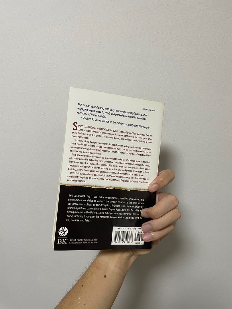 Leadership and Self-Deception: Getting out of the box - The Arbinger ...