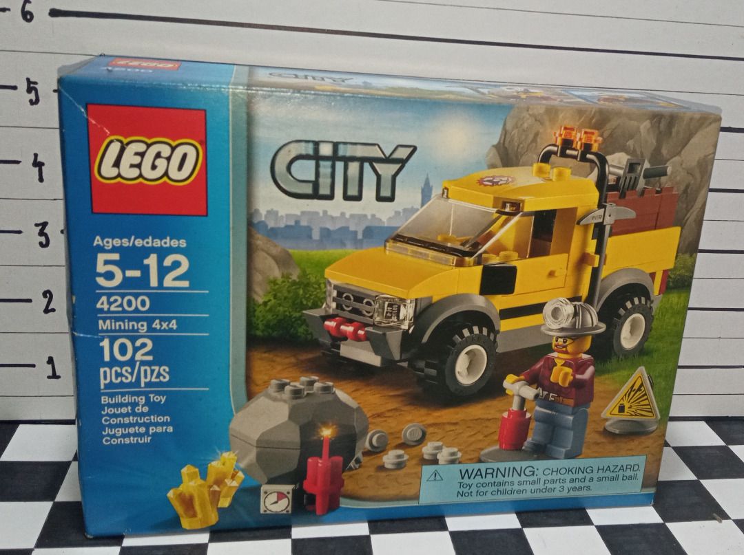 Lego City 4200 Mining 4x4, Hobbies & Toys, Toys & Games on Carousell