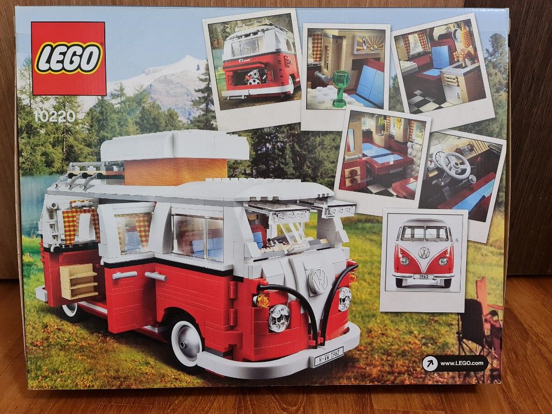 Lego Volkswagen Camper Van 10220, Hobbies & Toys, Toys & Games on Carousell