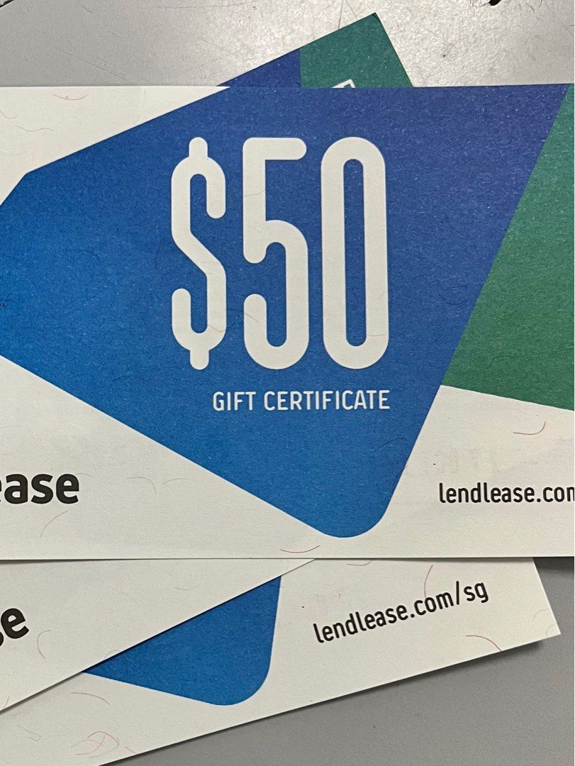 Lendlease vouchers $150, Tickets & Vouchers, Vouchers on Carousell