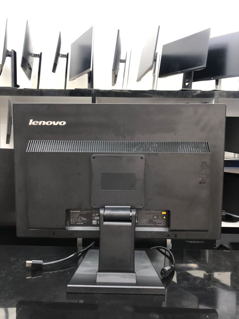 Lenovo ThinkVision T2254P 22" inch Black LED LCD Monitor, Computers ...