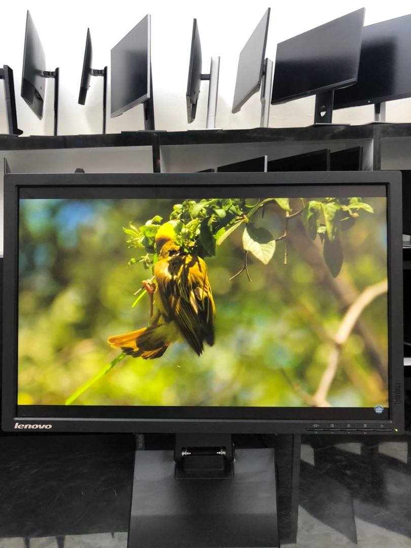 Lenovo ThinkVision T2254P 22" inch Black LED LCD Monitor, Computers ...