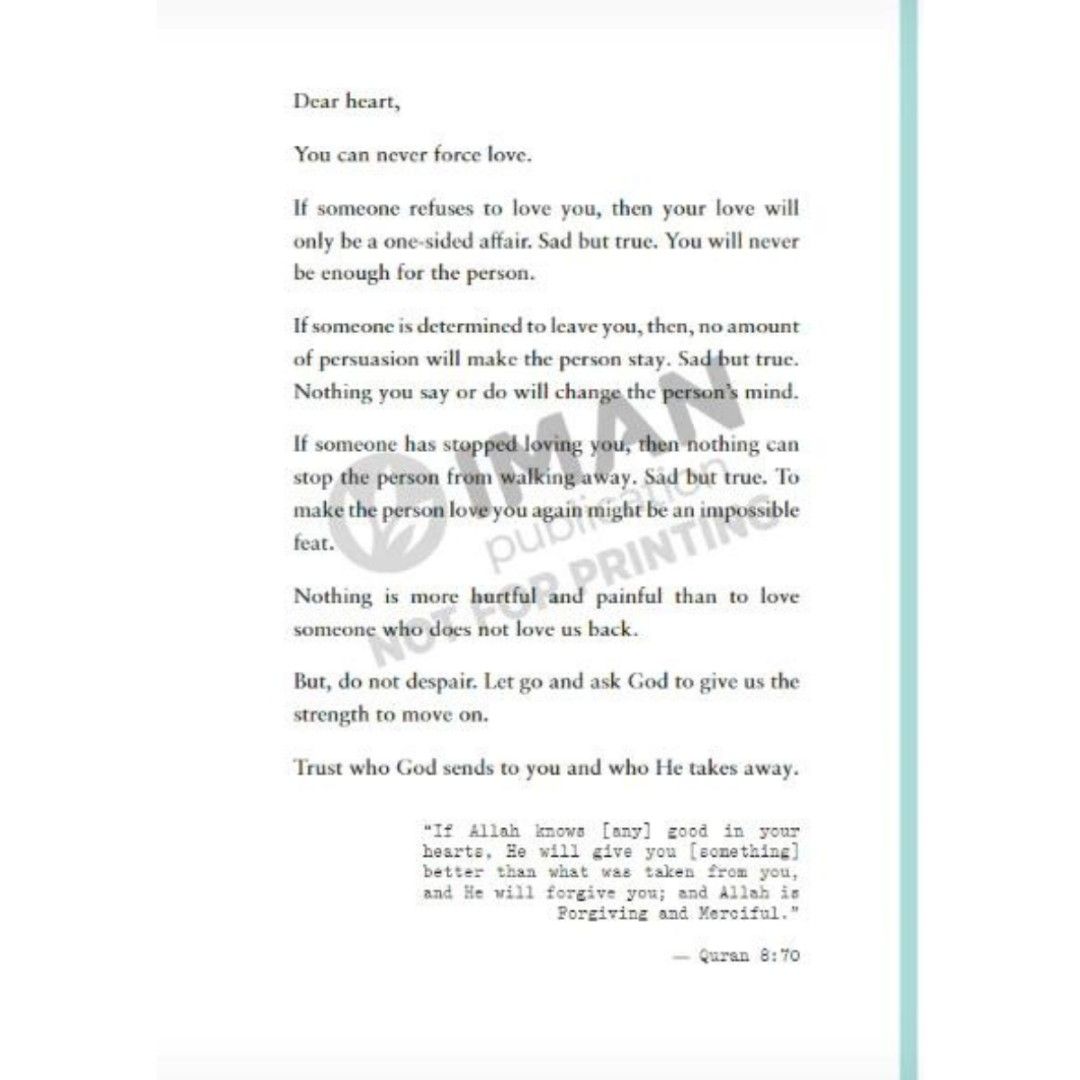 LETTERS FOR THE FRAGILE HEART, Hobbies & Toys, Books & Magazines ...