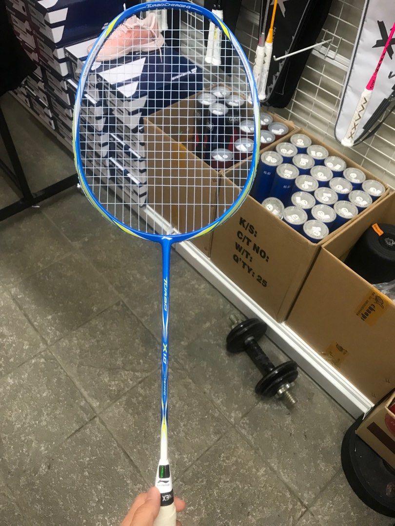Li Ning Turbo X 1.0, Sports Equipment, Sports & Games, Racket & Ball ...