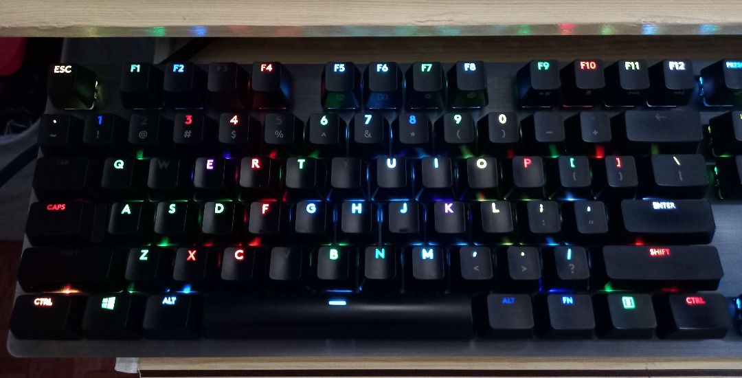Logitech G512 Carbon (GX Blue) RGB Mechanical Gaming Keyboard ...