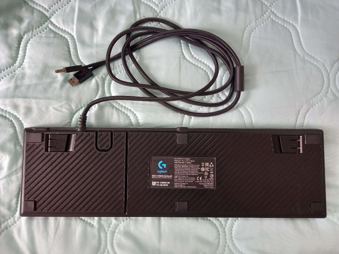 Logitech G512 Carbon (GX Blue) RGB Mechanical Gaming Keyboard ...