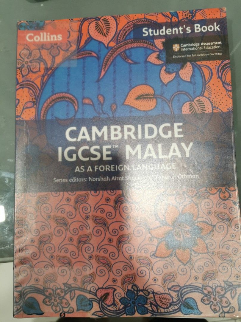 Malay foreign Language igcse textbook, Hobbies & Toys, Books ...