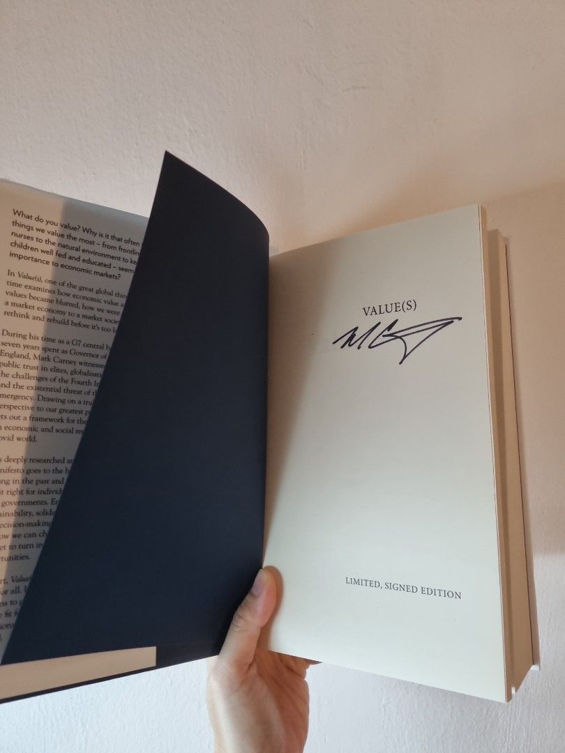 Mark carney - Values, Hobbies & Toys, Books & Magazines, Fiction & Non ...