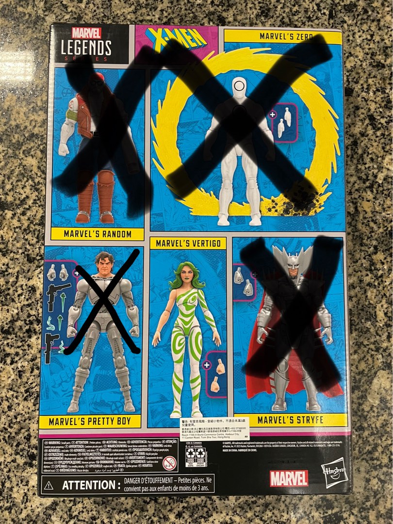 Marvels Vertigo Marvel Legends and box, Hobbies & Toys, Toys & Games on ...