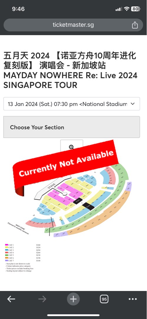 Mayday concert 2024, Tickets & Vouchers, Event Tickets on Carousell