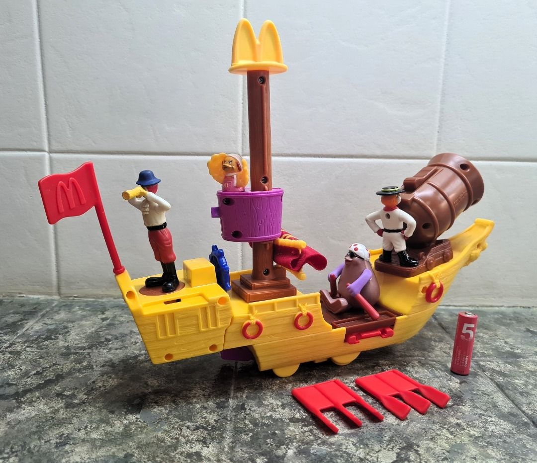 McBOAT COMPLETE SET - 2002 McDonald's Happy Meal Toys Series, Hobbies ...