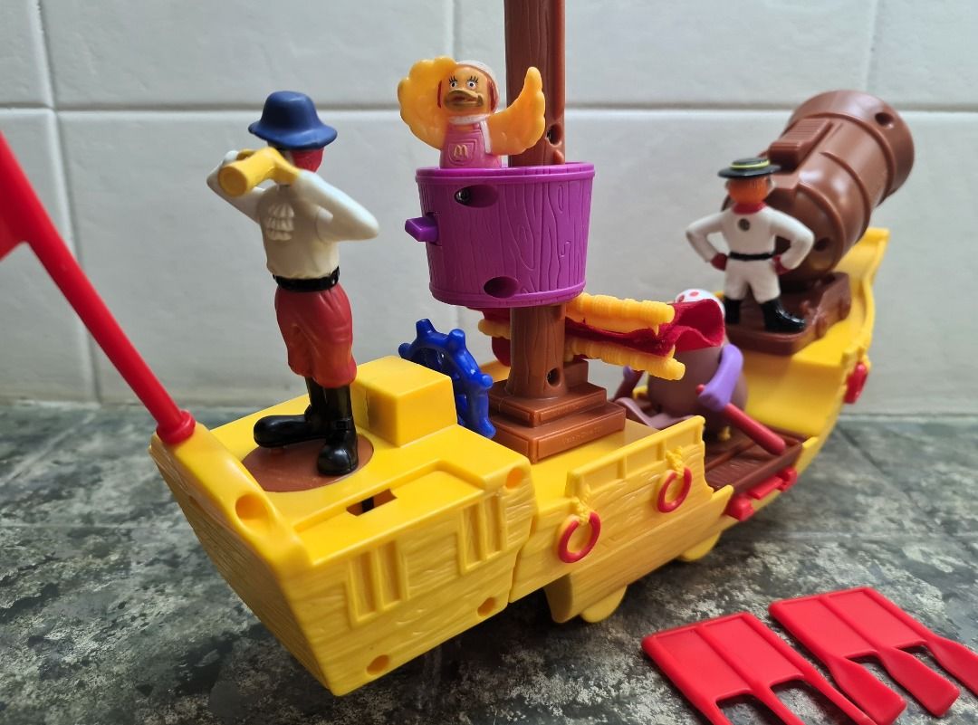McBOAT COMPLETE SET - 2002 McDonald's Happy Meal Toys Series, Hobbies ...