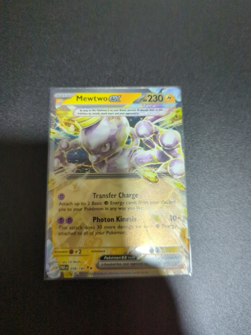 Mewtwo Ex tera Paradox Rift, Hobbies & Toys, Toys & Games on Carousell