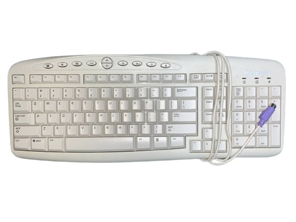 Microsoft Wired Keyboard RT2300 Vintage (White), Computers & Tech ...
