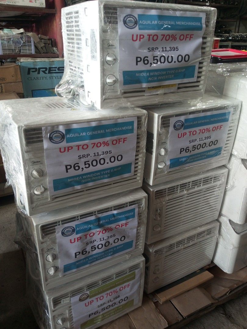 Midea 0.6hp Window Type Non Inverter, TV & Home Appliances, Air ... Midea 0.6hp Window Type Non Inverter, TV & Home Appliances, Air ...