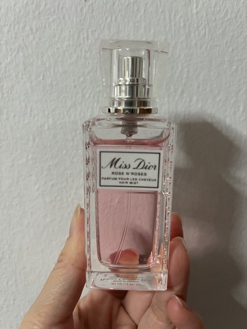 Miss Dior rose and roses hair mist, Beauty & Personal Care, Fragrance ...