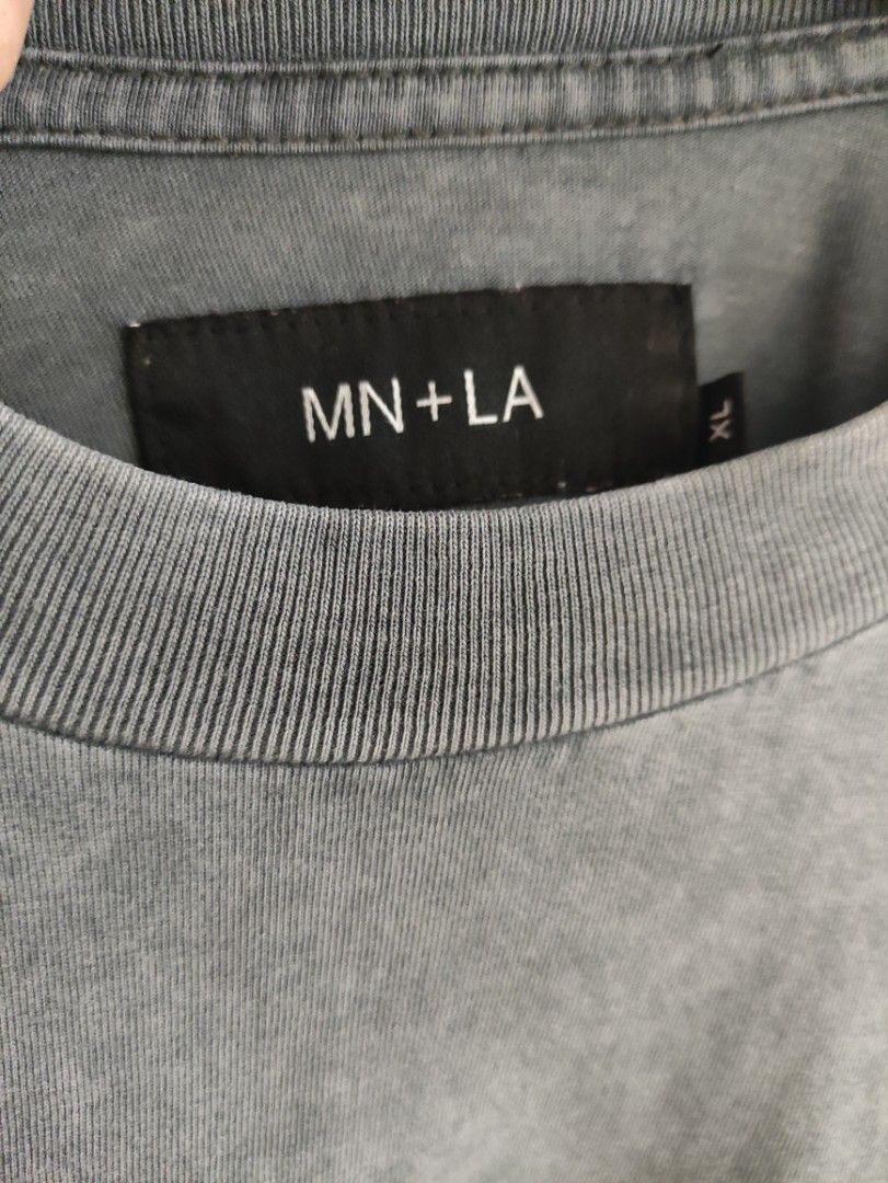 MN+LA Vintage Grey Single Stitch, Men's Fashion, Tops & Sets, Tshirts ...