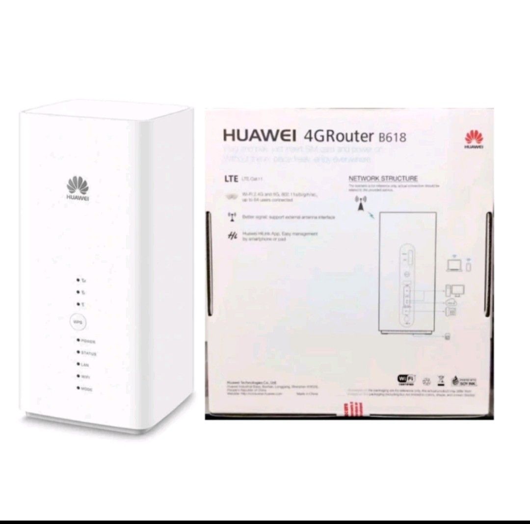 Modem Huawei B618-65D Cat11 Modded and Unlocked (AIO Siap Install ...