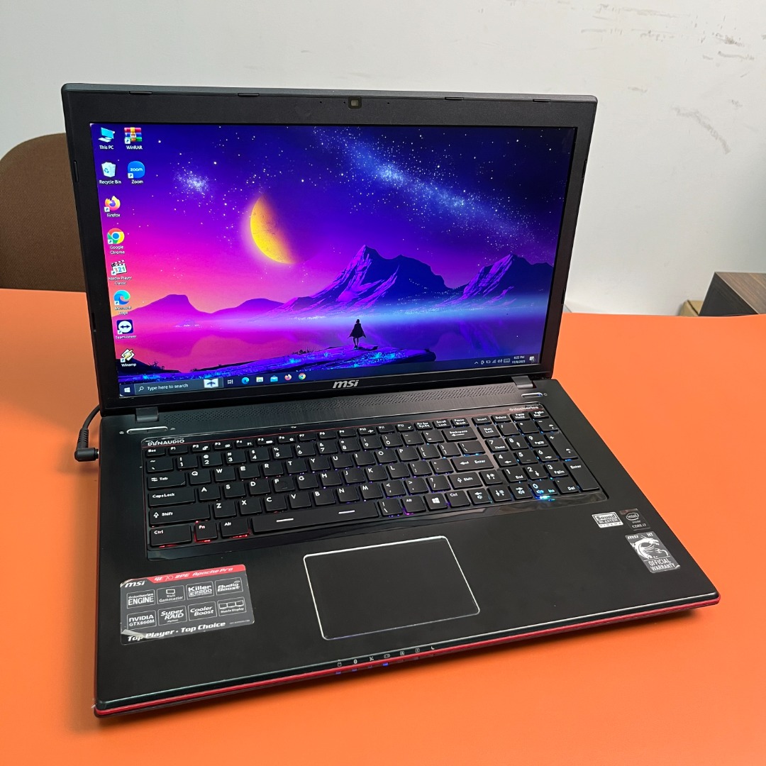 MSI GE70 2PE APACHE PRO GAMING LAPTOP i7 4th Gen 8GB RAM 111GB SSD ...