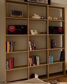 1.9m tall Muji display shelf, Furniture & Home Living, Furniture ...
