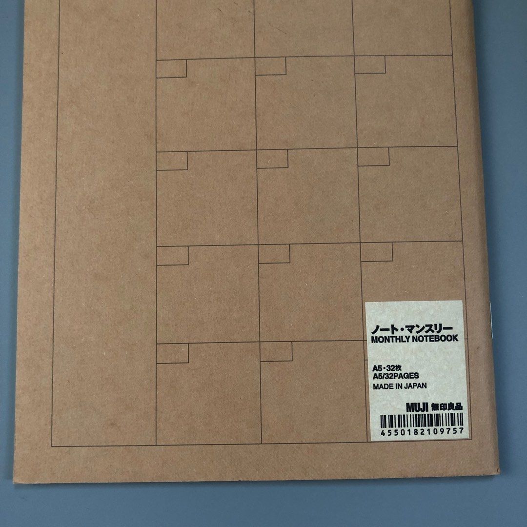 Muji monthly notebook, Hobbies & Toys, Stationary & Craft, Other ...