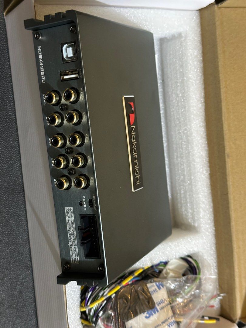 Nakamichi 8-channel DSP NDSK4185AU, Auto Accessories on Carousell