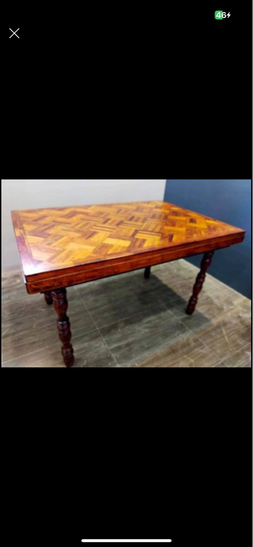 Narra Dining Table, Furniture & Home Living, Furniture, Tables & Sets ...