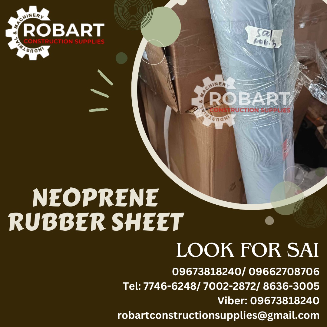 Neoprene Rubber Sheet, Commercial & Industrial, Construction Tools ...