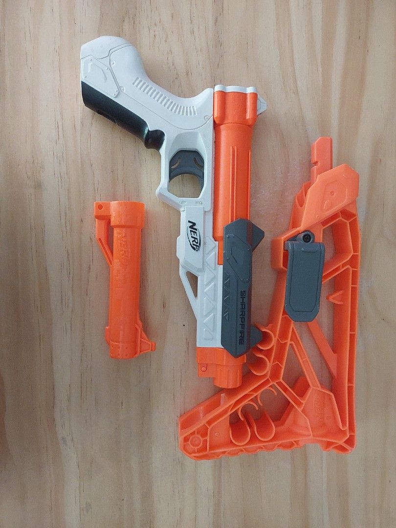 Nerf Gun sharpfire, Hobbies & Toys, Toys & Games on Carousell
