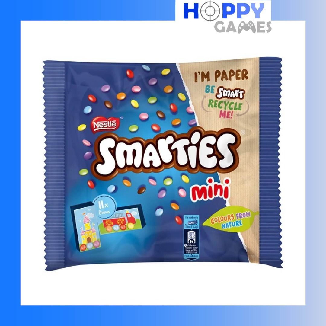 Nestle Smarties Mini Pack Smarty Chocolate (11 mini boxes / pack) 158g ...