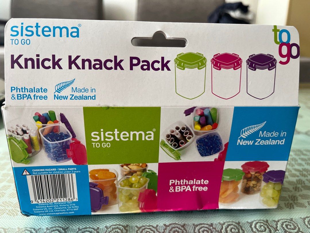 New Sistema To Go Knick Knack container, Furniture & Home Living, Home ...