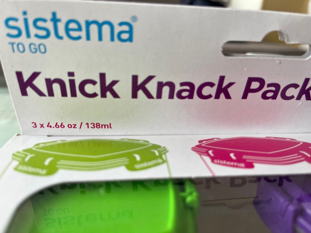 New Sistema To Go Knick Knack container, Furniture & Home Living, Home ...