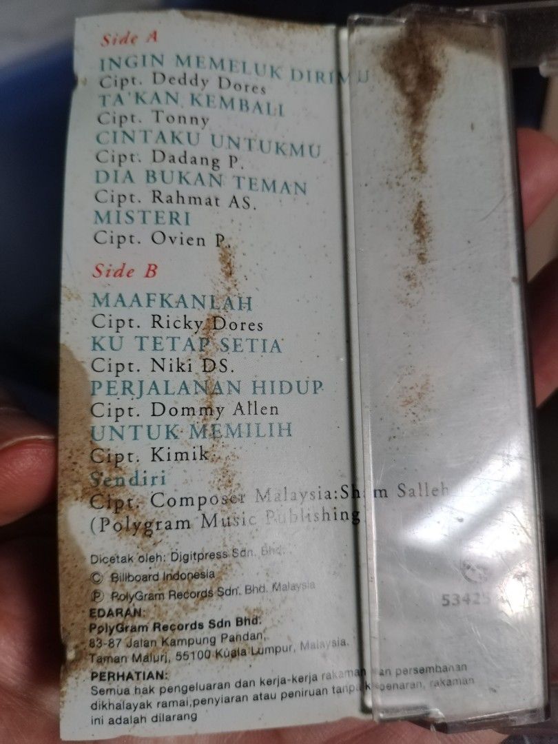 Nilla sari kaset nicky Astria ella, Hobbies & Toys, Music & Media, CDs & DVDs on Carousell