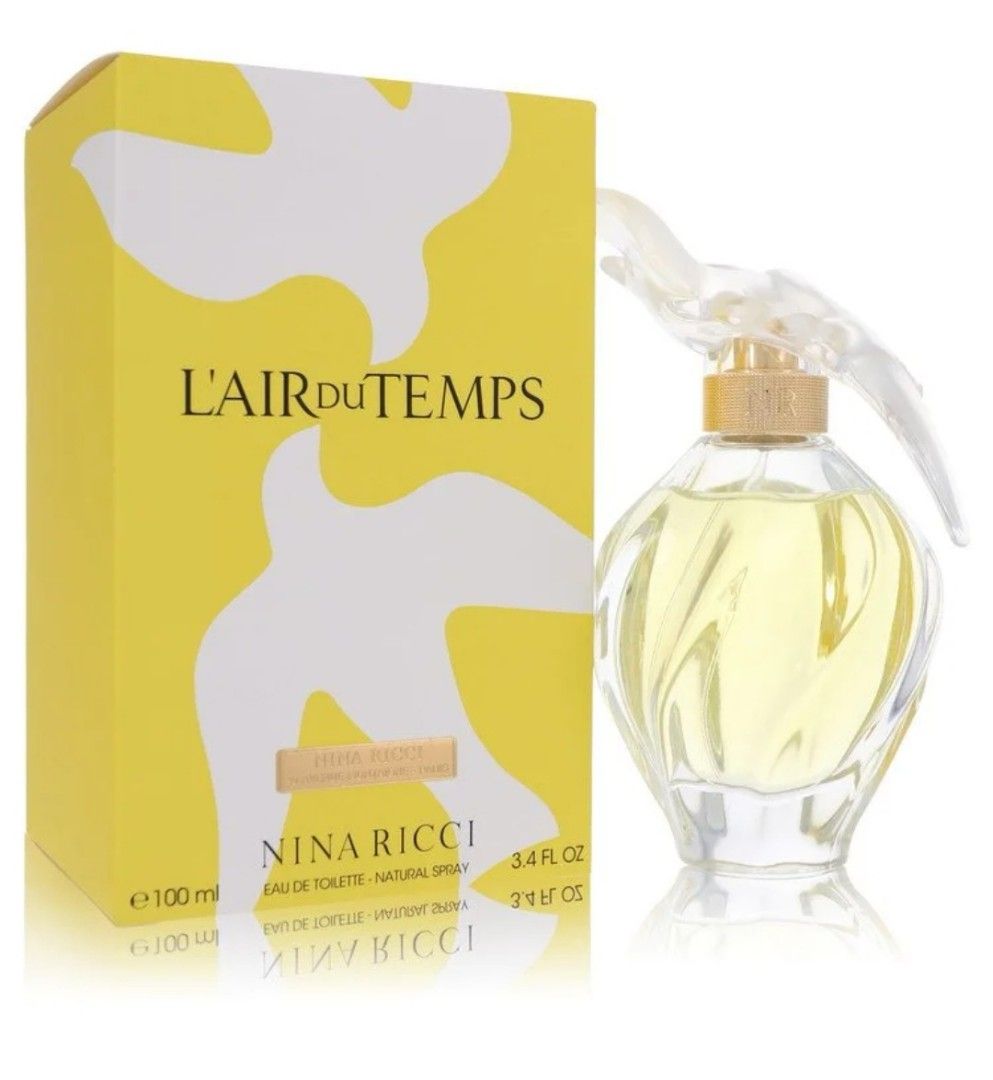 Nina Ricci L'air Du Temps EDT 100ml - Woman (Ready Stock), Beauty ...
