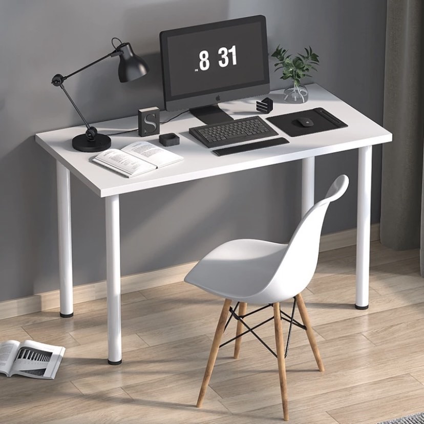 Nordic Study Work Table Desk, Furniture & Home Living, Furniture ...