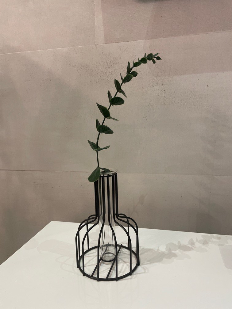 Nordic Vase with Stem, Furniture & Home Living, Home Decor, Vases ...