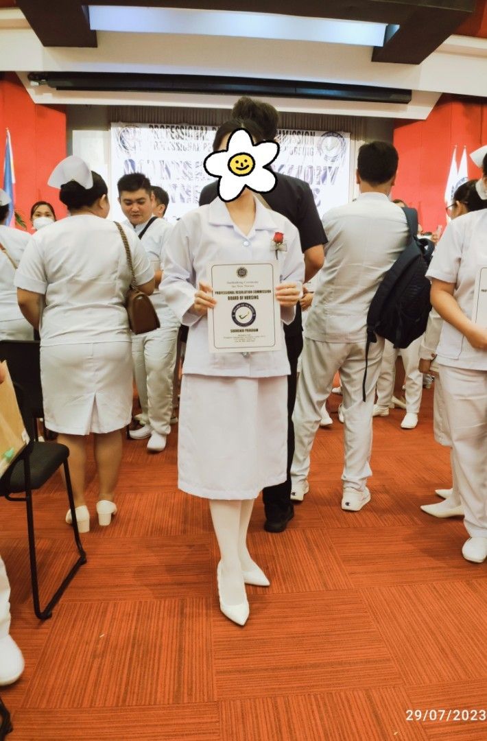 Nurse gala uniform, Women's Fashion, Dresses & Sets, Sets or ...