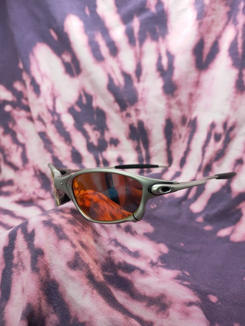 OAKLEY JULIET X METAL RUBY LENS POLARIZED SUNGLASS, Men's Fashion ...