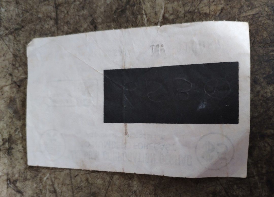 Old magnum lucky draw ticket, Hobbies & Toys, Collectibles ...