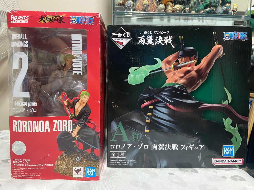One Piece Roronoa Zoro - Ichiban Kuji, Figuarts Zero WT100, Hobbies & Toys, Toys & Games on ...