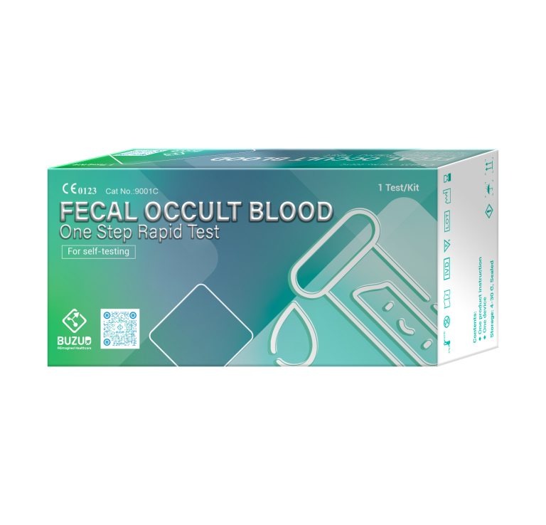 One-Step Fecal Occult Blood Self-Test Kit, Health & Nutrition, Medical ...